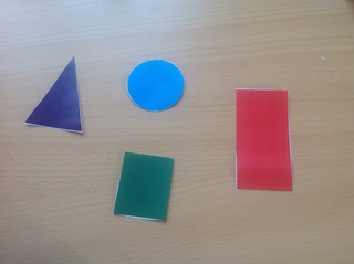 Skolbanken · Geometriska former i f-klass