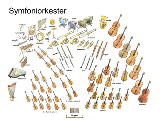 Skolbanken · Symfoniorkesterns instrument