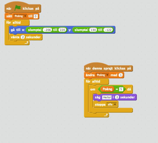 Skolbanken · Programmering i Scratch
