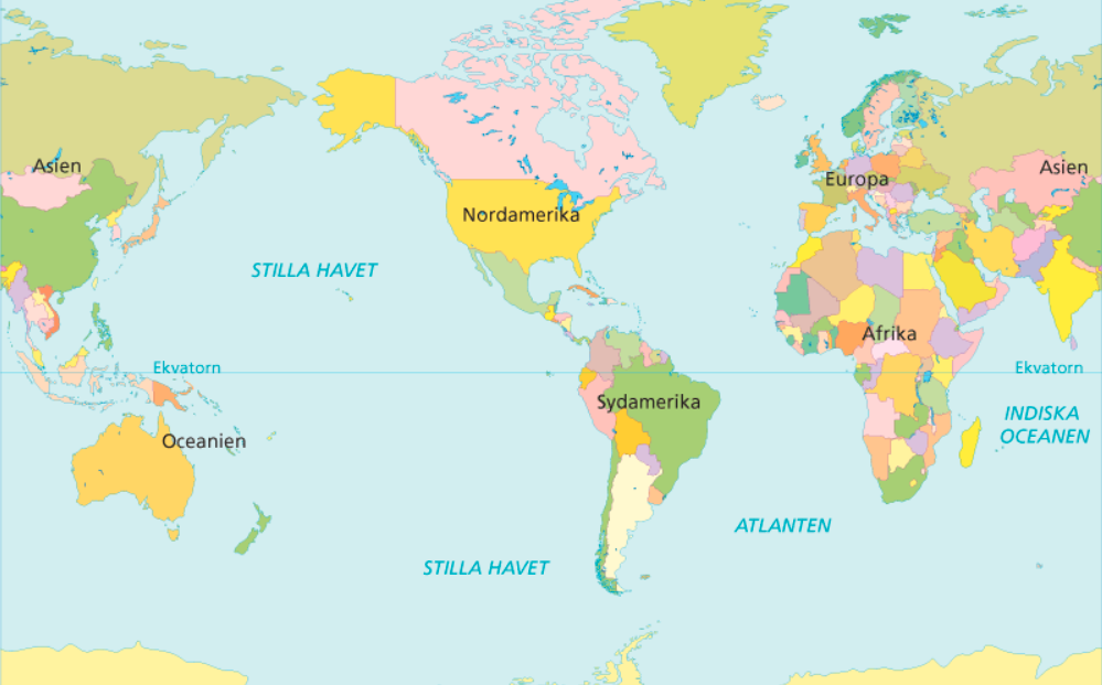 Skolbanken · Geografi åk 7