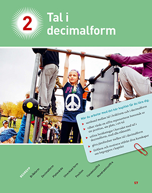Skolbanken · Matematikboken Beta kapitel 2 - Tal i decimalform