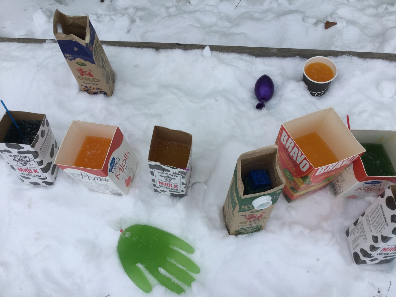 Skolbanken · Vattnets övergångar till olika faser