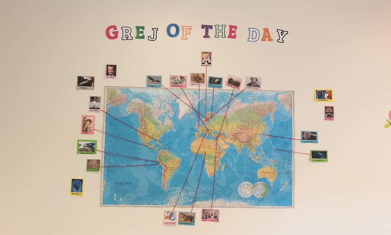 Pedagogisk planering i Skolbanken: Grej of the day