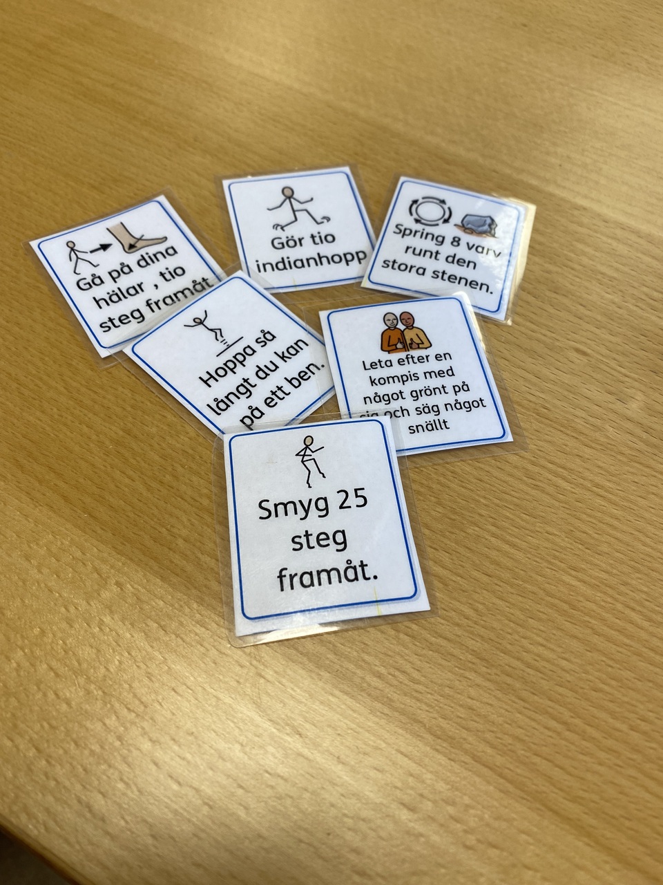 Skolbanken · Rörelsekort