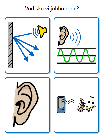 Skolbanken · Ljud och hörsel