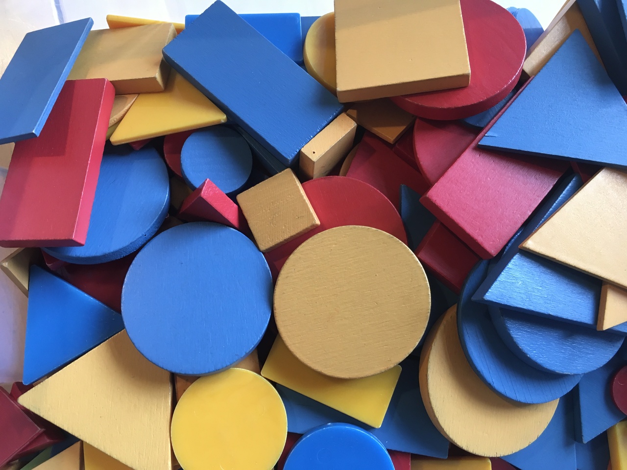 Skolbanken · Geometriska former