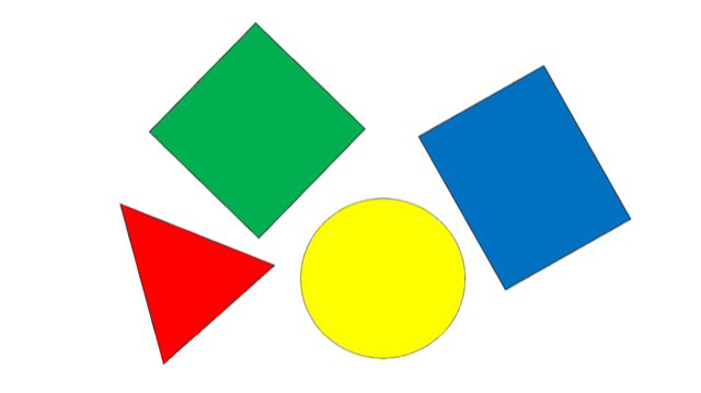 Pedagogisk planering i Skolbanken: Geometriska former