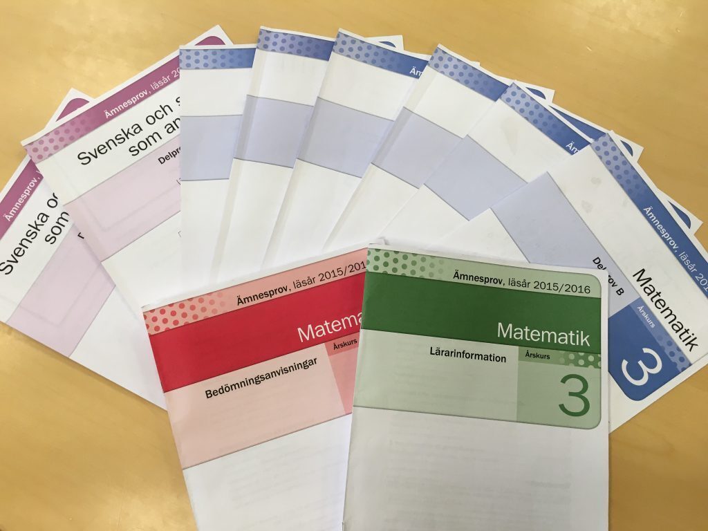 Skolbanken · Nationella prov - matematik åk 3 2024