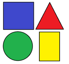 Skolbanken · Geometriska former, grundfärger och olika tekniker åk 4