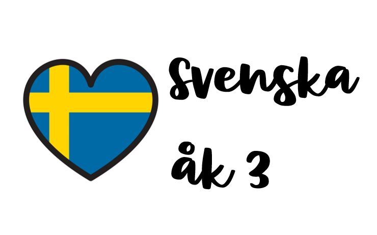Skolbanken · Svenska åk 3