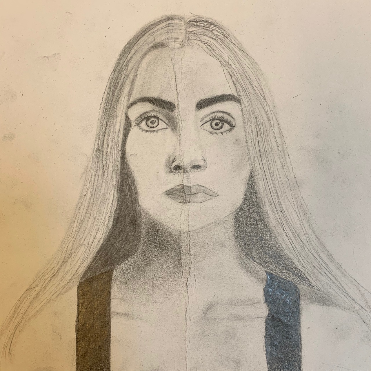 Skolbanken · Porträtt i blyerts - Åk7Grundsärskolan - Vårbyskolan