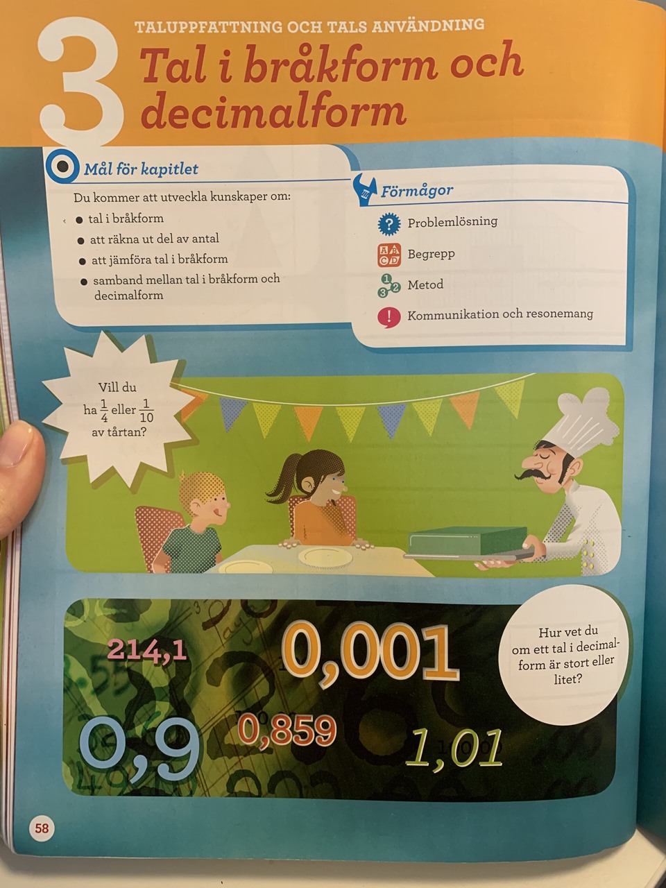 Pedagogisk Planering I Skolbanken Tal I Br kform Och Decimalform Koll