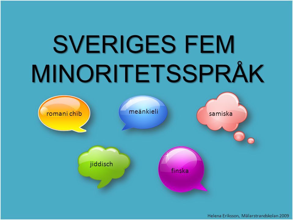 Pedagogisk Planering I Skolbanken Minoritetsspråk Nordiska Språk Och