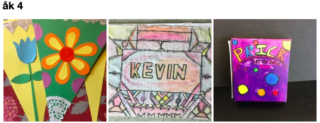 Pedagogisk planering i Skolbanken: Bildmappar med mönster