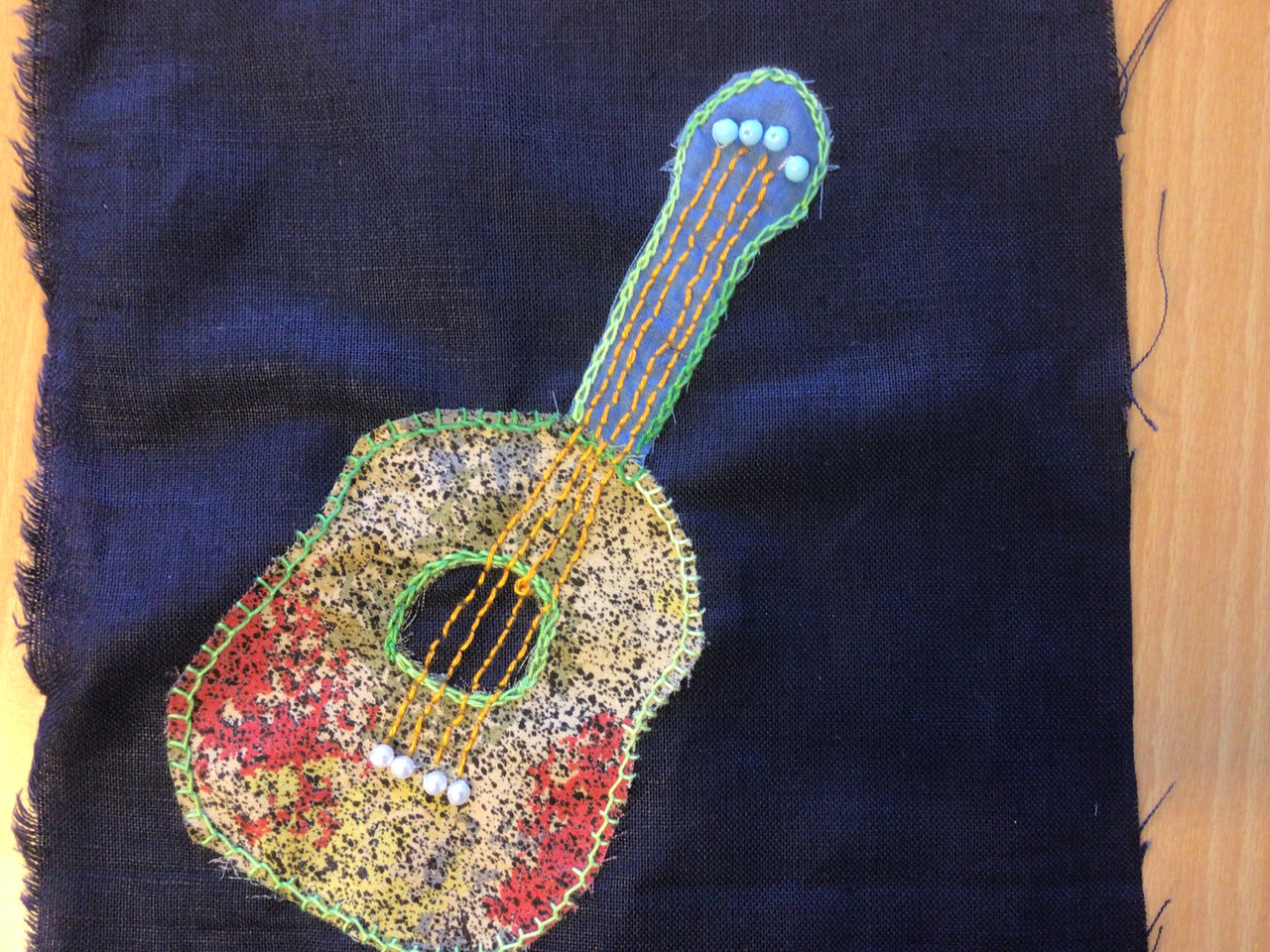 Pedagogisk planering i Skolbanken: Fritt broderi