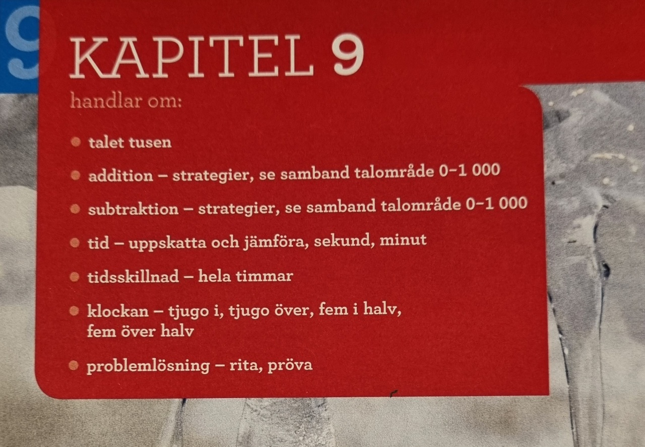 Skolbanken · 2B matematik kapitel 9