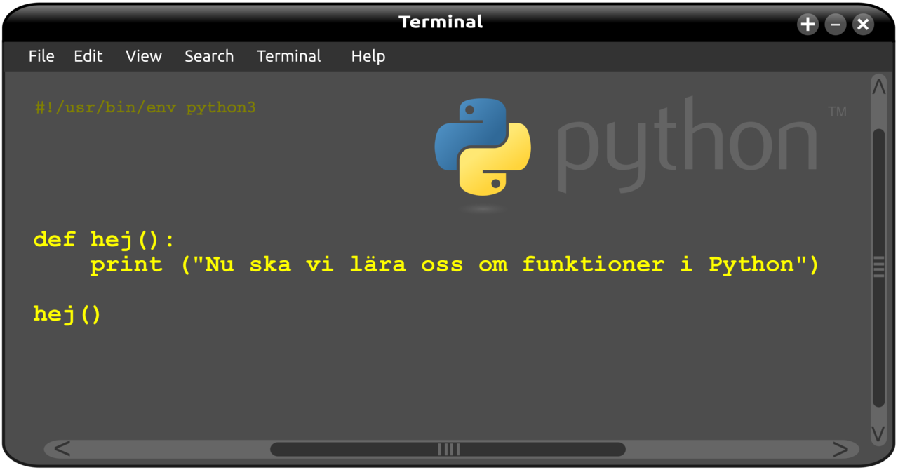 Skolbanken · Programmering i Python