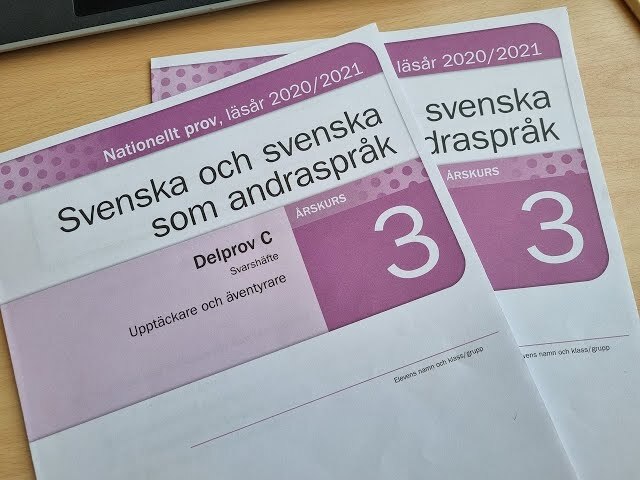 Skolbanken · Inför Nationella Proven i svenska