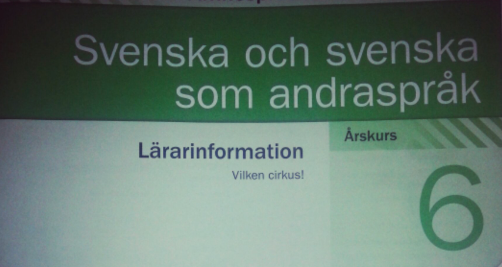 Skolbanken · Nationella prov i svenska