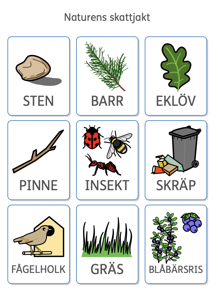 Skolbanken · ''Naturens skattjakt''