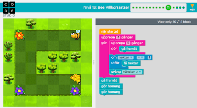 Skolbanken · Programmering och Code.org