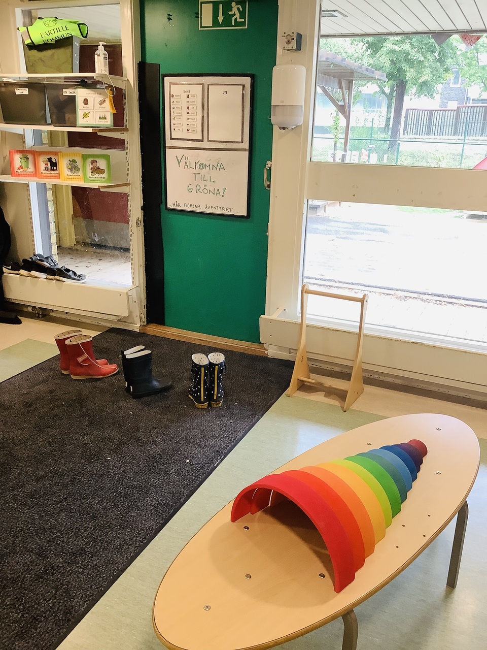 Skolbanken · Gröna: Trygghet och Trivsel