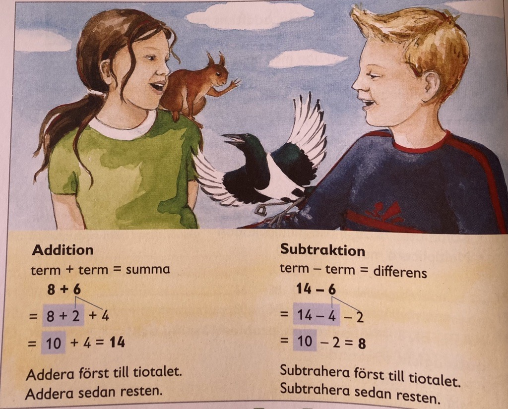 Skolbanken · Taluppfattning, addition och subtraktion HT22 åk3