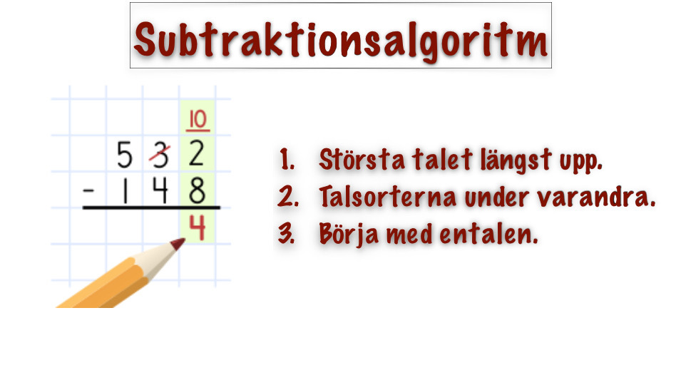 Skolbanken · Addition och subtraktion