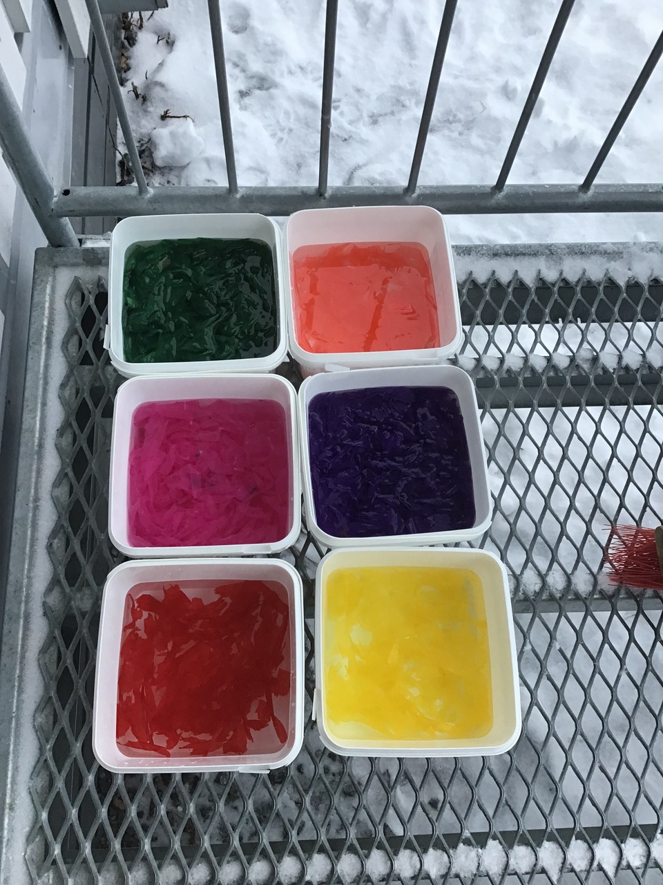 Skolbanken · Vatten i fast form