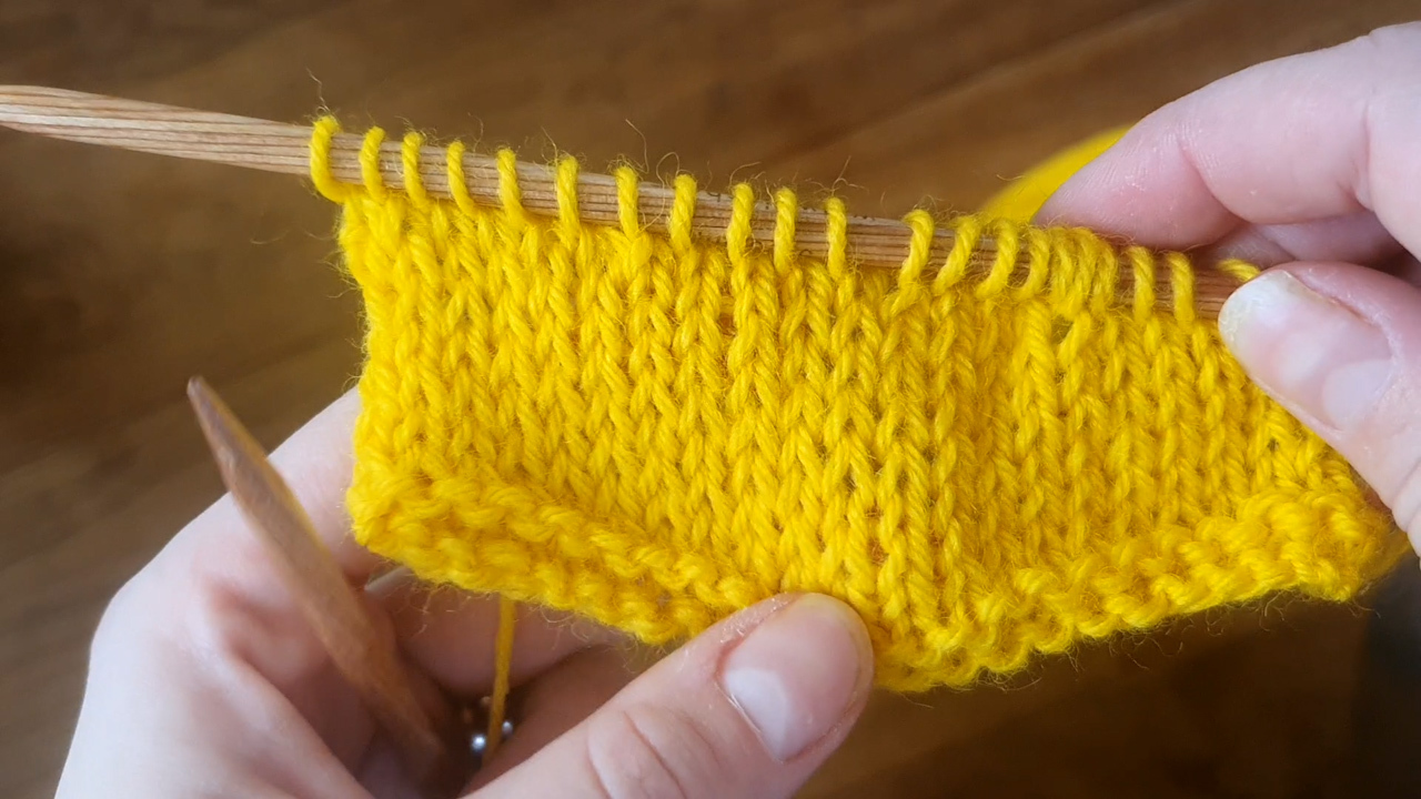 Skolbanken · Vecka 9 Fritt och stickning