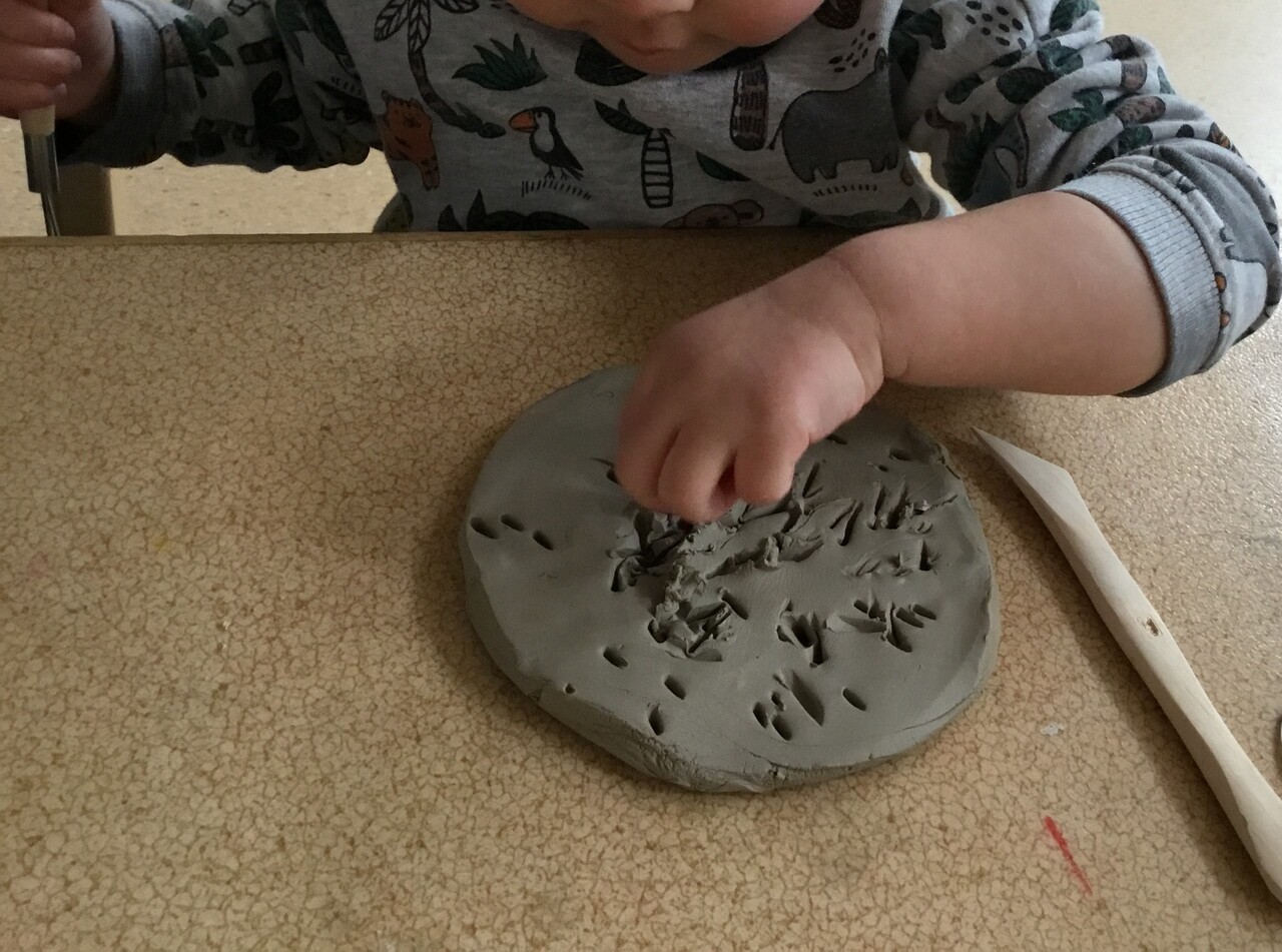 Pedagogisk planering i Skolbanken: Spår i lera