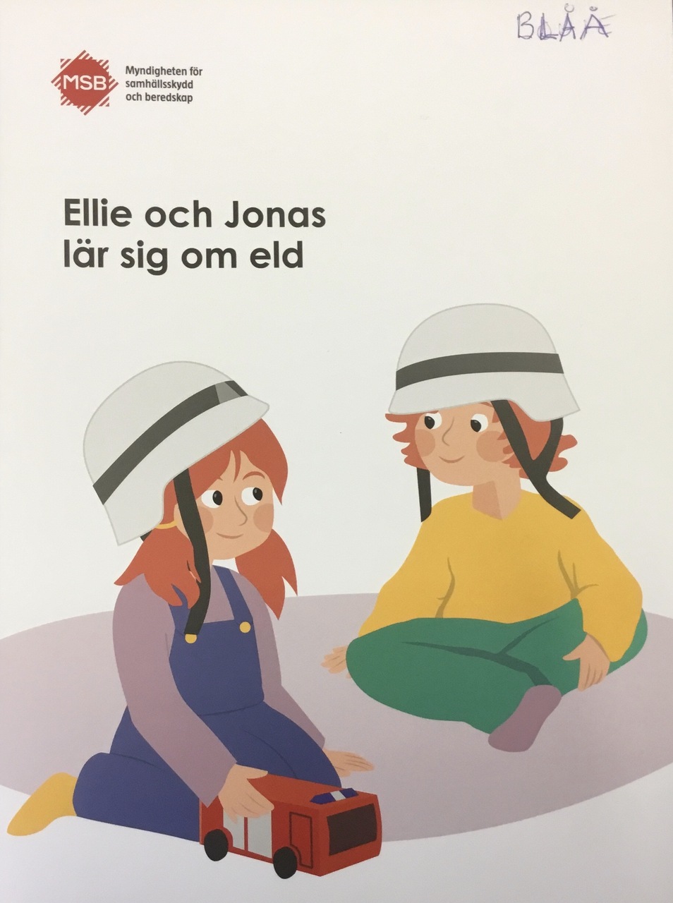 Skolbanken · Ellie och Jonas lär sig om eld.