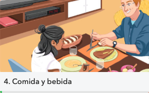 Skolbanken · Spanska åk 7 - 4. Comida y bebida (Mat och dryck)