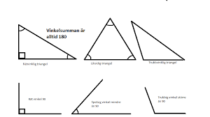 Skolbanken · Geometri. Vinklar, geometriska figurer, omkrets och area ...