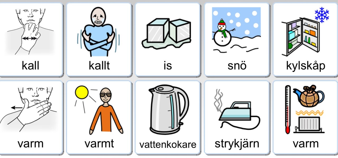 Skolbanken · VARMT eller KALLT