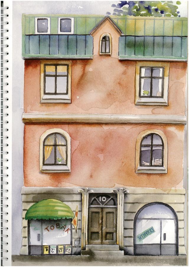 Skolbanken · Huset - Ett skrivprojekt