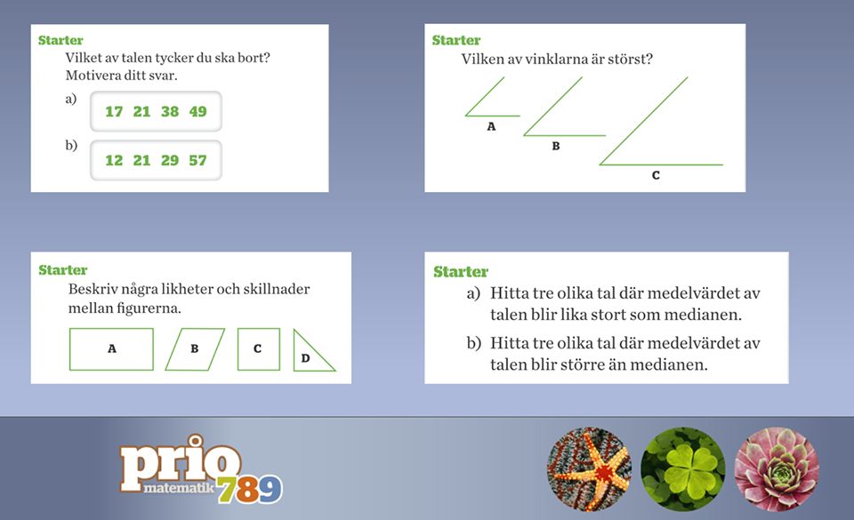 Skolbanken · Kapital 4 Repetition 7 till 9 för åk 9 Prio