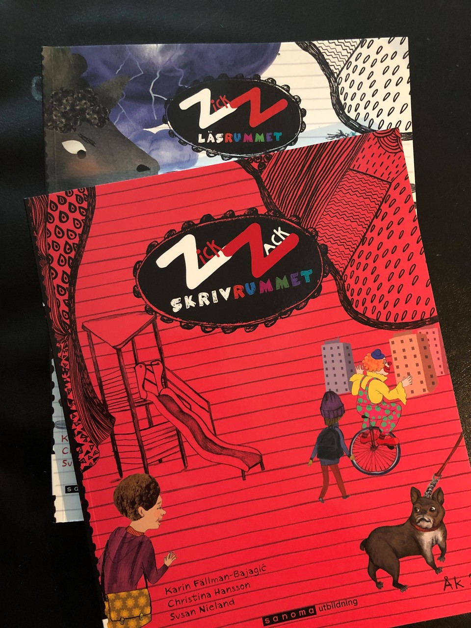 Skolbanken · Zick Zack 2 Läsrummet och Skrivrummet