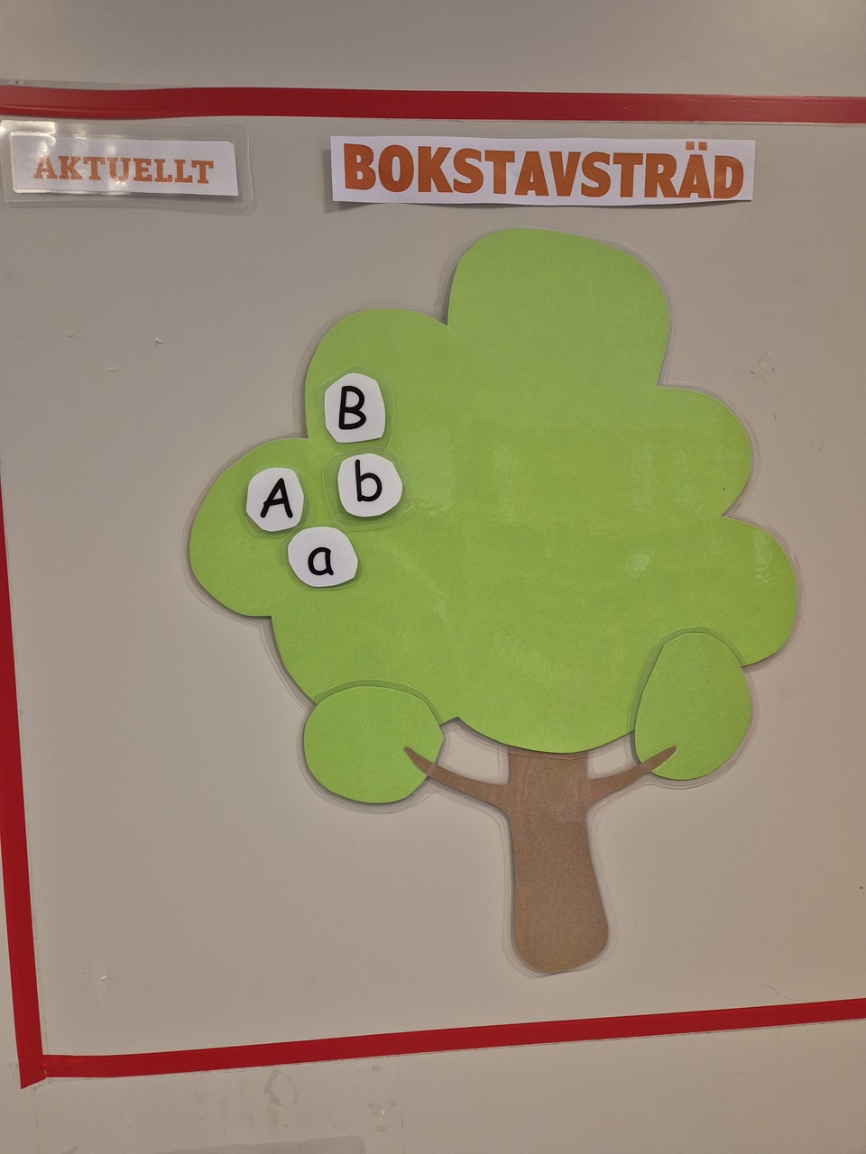 Skolbanken · Bokstavsträdet