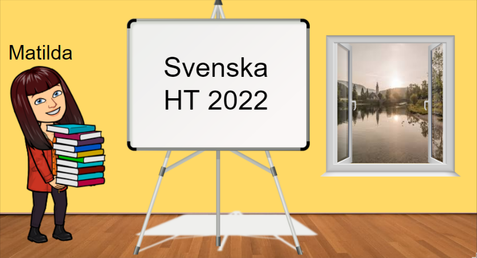 Skolbanken · Planering Svenska HT22