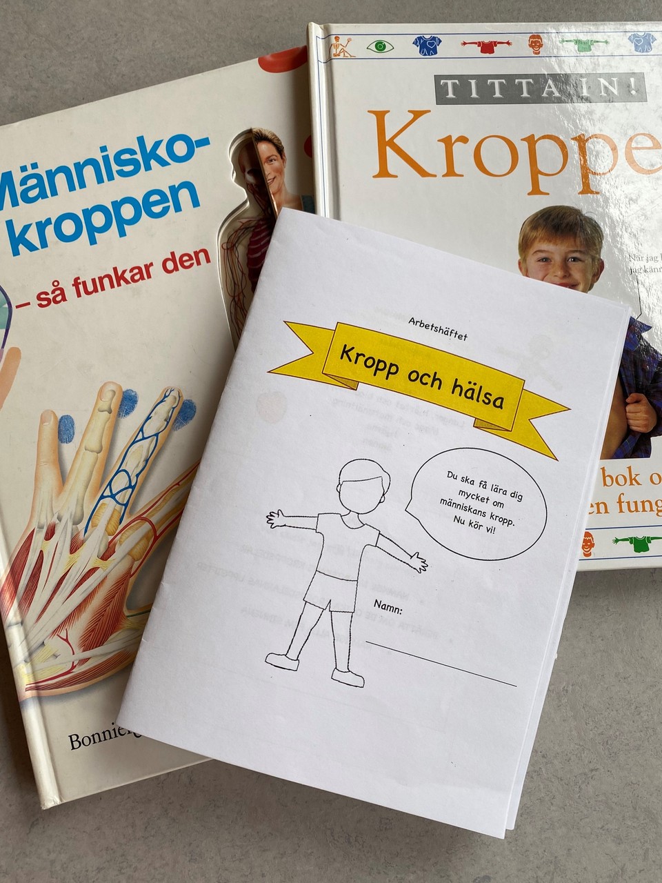 Skolbanken · Kroppen åk 2