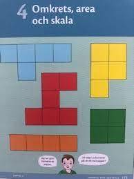 Skolbanken · Omkrets, area och skala