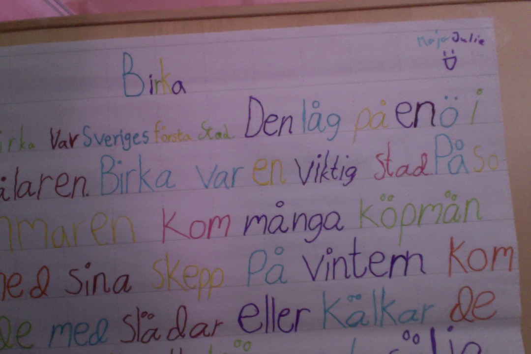 Skolbanken · Svenska från grunden - språklära