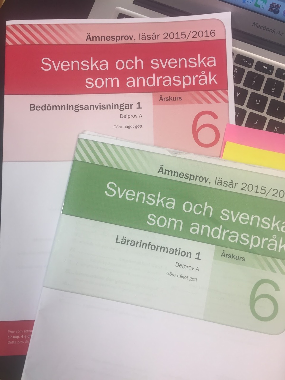 Skolbanken · Nationellt ämnesprov i svenska