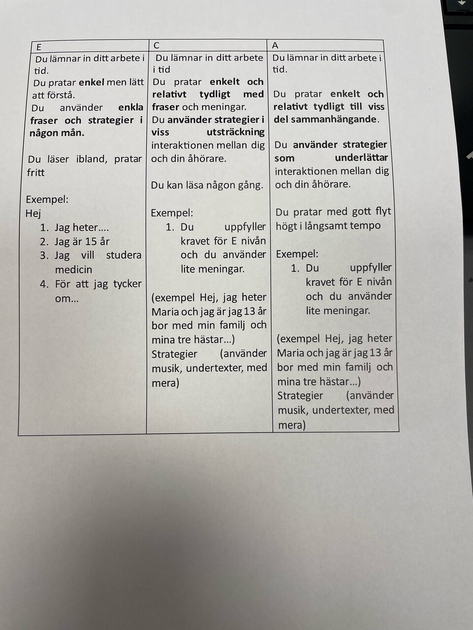 Skolbanken · Planering åk9