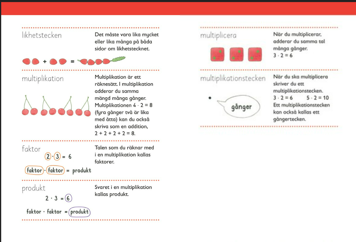 Skolbanken · Favoritmatematik 2B - kapitel 2