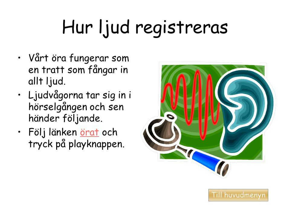 Skolbanken · Fysik - Ljud och ljus
