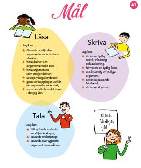 Skolbanken · Klara svenskan- Argumenterande text åk 5