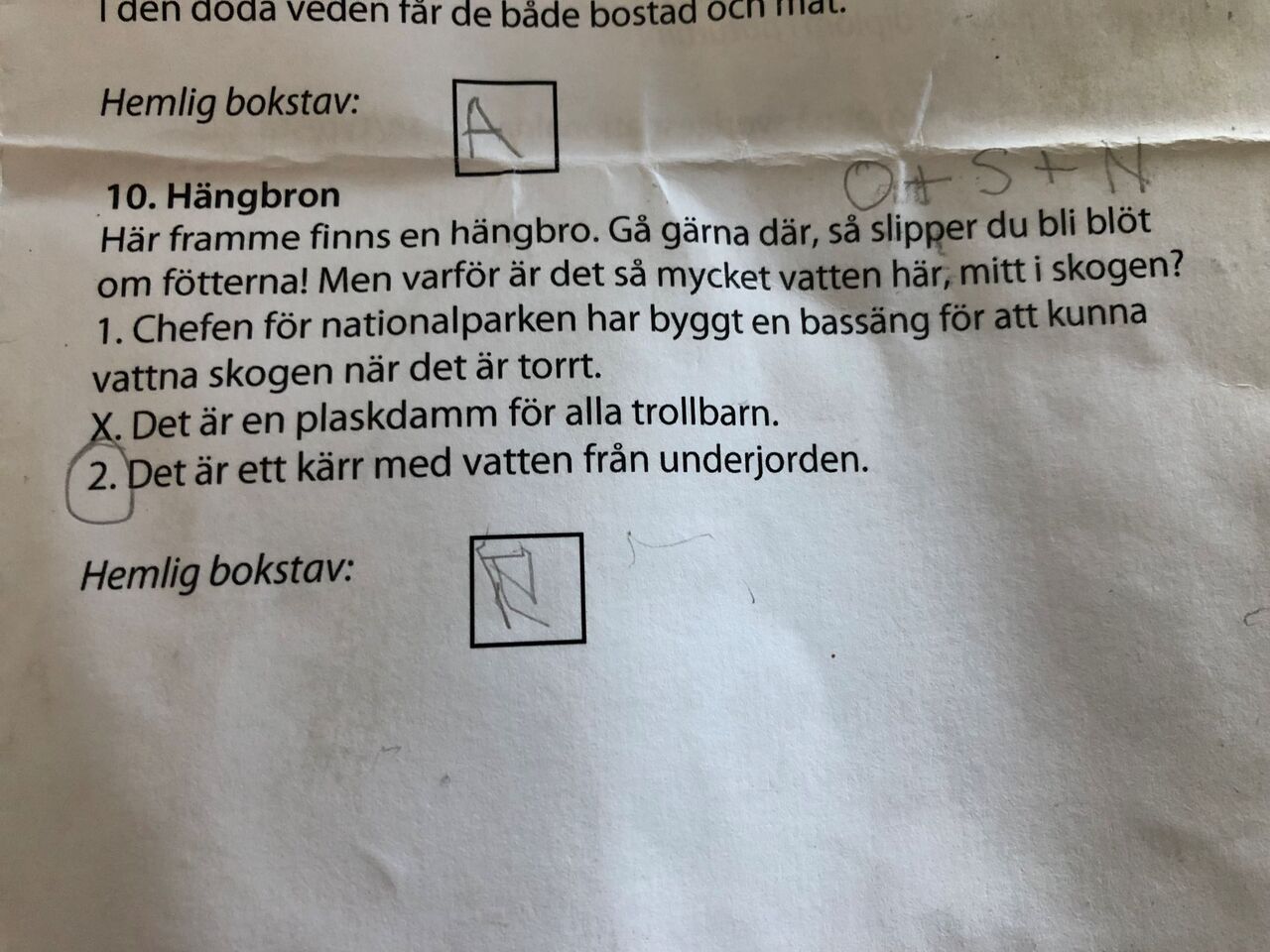 Skolbanken · Projektavstämning Ankaret Södermalm 2021 2022